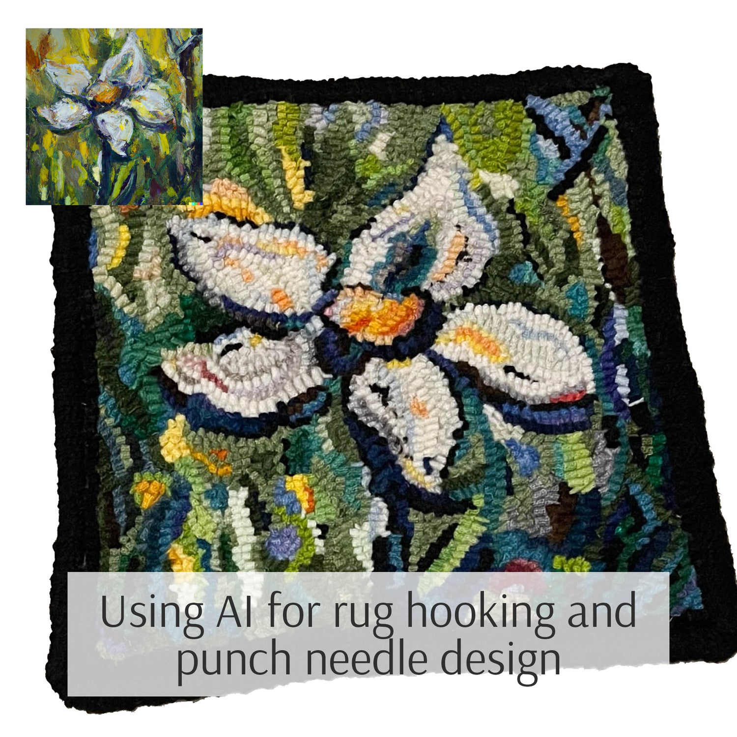 Using AI to Assist in Rug Hooking and Punch Needle Design – Loopy Wool ...