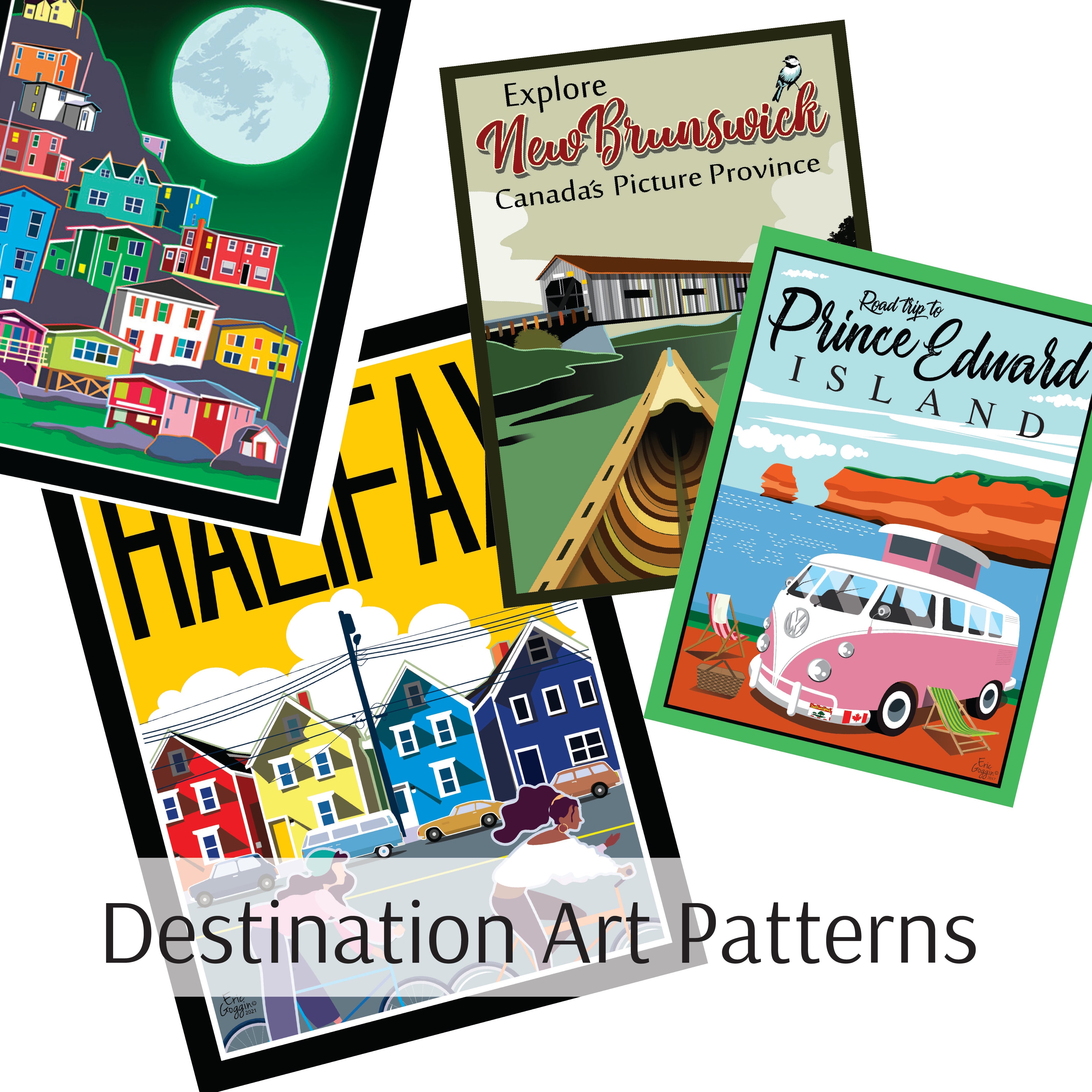 Destination Art Patterns – Loopy Wool Supply