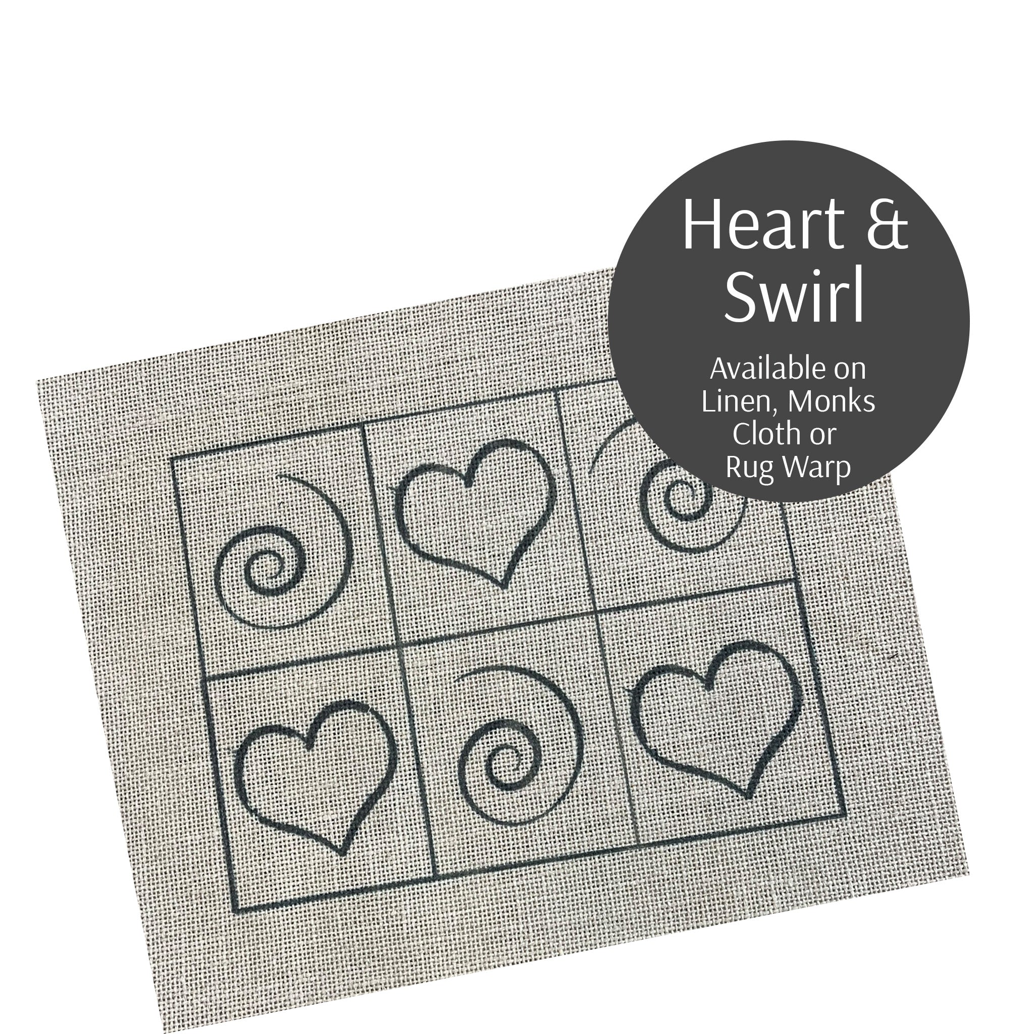 Heart & Swirl Pattern – Loopy Wool Supply